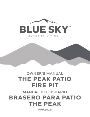 Blue Sky Outdoor Living PFP2416-PLT Owner's Manual | Manualzz