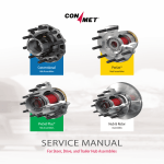 ConMet Hub Assemblies Service Manual | Manualzz