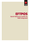 NAB Integrated EFTPOS Terminal User Guide | AI Chat | Manualzz