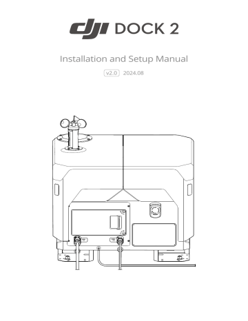DJI Dock 2 Manual - Installation & Setup Guide | Manualzz