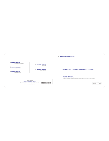 MARUTI SUZUKI Brezza Owner's Manual - SMARTPLAY PRO Infotainment System ...