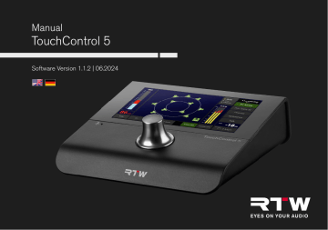 RTW TouchControl 5 Manual | Read Online & Download | Manualzz