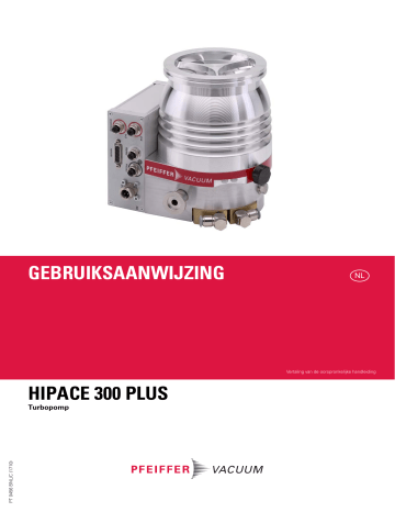 Pfeiffer HiPace 300 Plus Handleiding | Manualzz