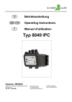 Schubert & Salzer Type 8049 Digital Positioner Instructions | Manualzz