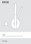 EPOS ADAPT 660 Over Ear Bluetooth Headset User Guide | Manualzz