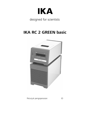 IKA RC 2 GREEN basic Rotary Evaporator panduan pemilik | Manualzz