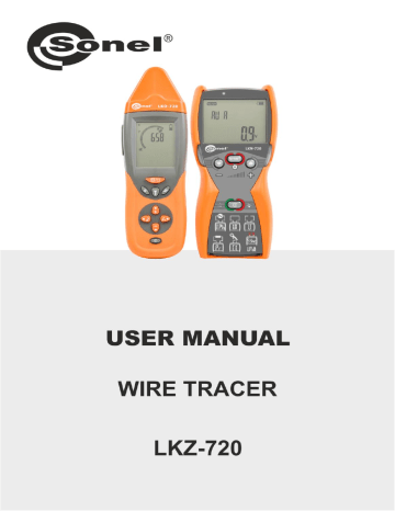 Sonel LKZ-720 KIT User Manual - Download & Read Online | Manualzz