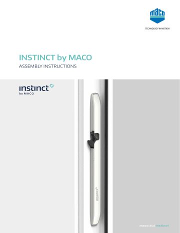 MACO Instinct Installation Instructions | Manualzz