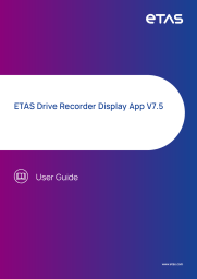 ETAS INCA V7.5 - Getting Started, installation Guide, User Guide