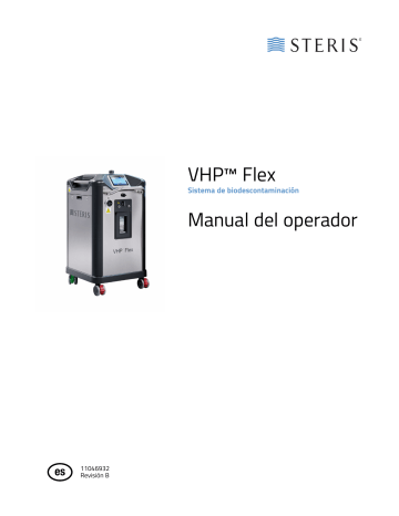 Steris Vhp Flex Manual del Operador | Manualzz
