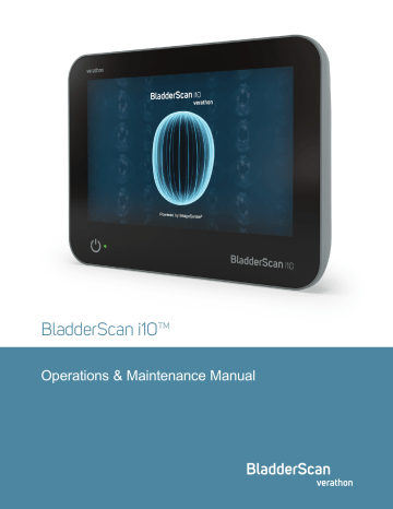 Verathon BladderScan i10 Operations and Maintenance Manual | Manualzz