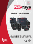 NexSys NIP1/NIP3 Battery Charger Owner's Manual: AI Chat & PDF Download ...