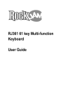 RockJam RJ361 61-Key Keyboard User Guide | Manualzz