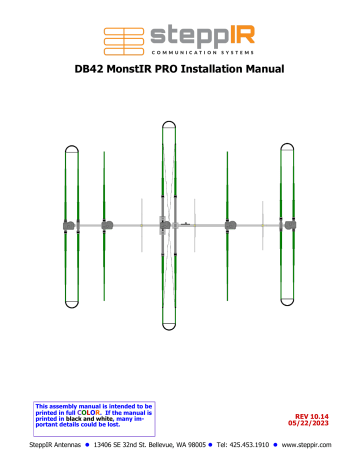 SteppIR DB42 Yagi Antenna Assembly Manual | Manualzz
