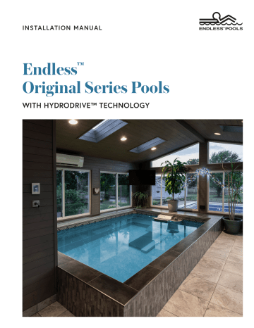 Endless Pools Original Endless Pool Installation Manual | Manualzz