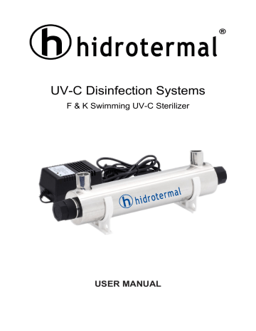 Hidrotermal UV-C Sterilizer Owner's Manual | Manualzz