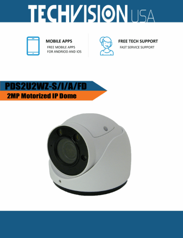 TechVision PDS2U2WZ-S-I-A-FD Manual: Setup & User Guide | Manualzz