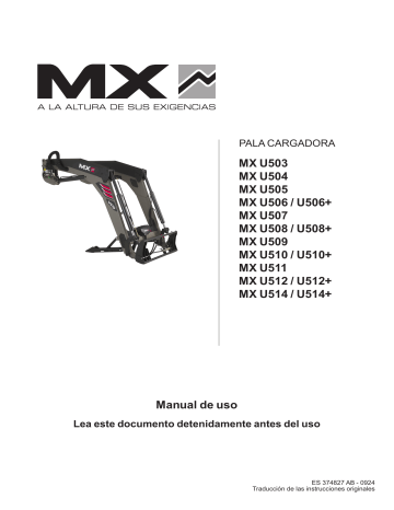Manual de Usuario MX U500 SERIES | Manualzz