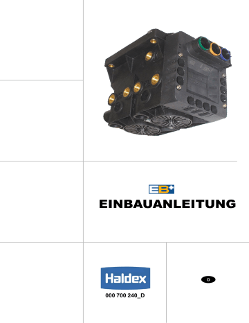 Haldex EB+ System Einbauanleitung | Manualzz