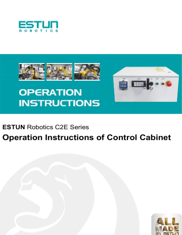 Estun C2E Series Control Cabinet Manual | Manualzz