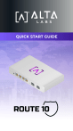 ALTA LABS Route 10 User Guide | Manualzz