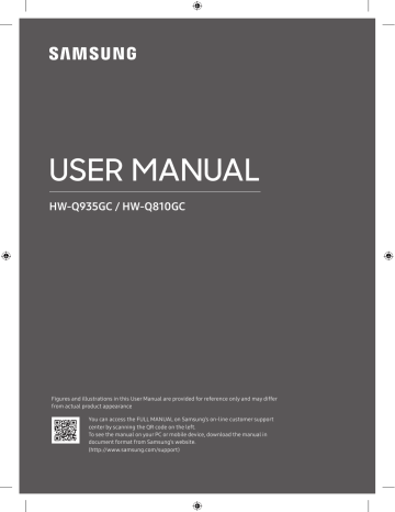 Samsung HW-Q935GC Soundbar User Manual: Setup, Features & Troubleshooting | Manualzz