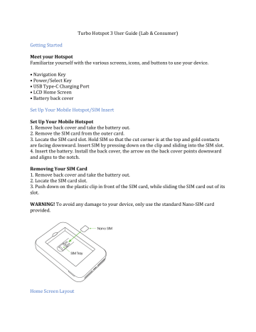 AT&T ATTCKTHS02 Turbo Hotspot User Guide | Manualzz