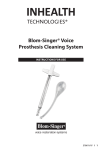 Blom-Singer Voice Prostheses Manual + AI Chat | Manualzz