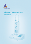 CliniMACS Plus User Manual: AI Chat & PDF Access | Manualzz