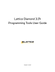 Lattice Diamond 3.14 Programming Tools User Guide | Manualzz