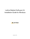 Lattice Radiant Software 2024.1 Installation Guide | Manualzz