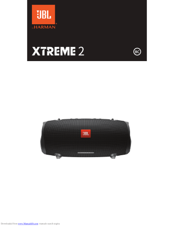 JBL Xtreme 2 Quick Start Guide | Manualzz