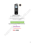 EVIDA V618-V3 128GB Digital Voice Recorder User Manual | Manualzz
