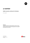 u-blox u-center GNSS Evaluation Software User Guide | Manualzz