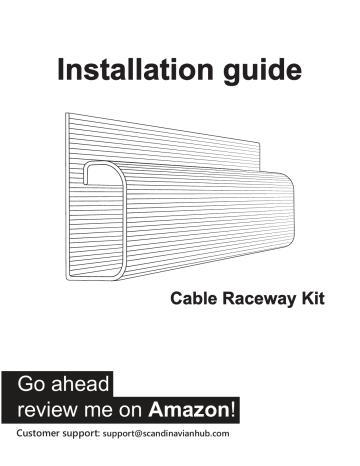 Cable Raceway Kit Installation Guide | Manualzz