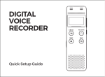 Amazon Basics L357 Digital Voice Recorder User Manual | Manualzz