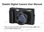 Oiadek DC101AF Digital Camera Manual: Read & Download PDF | Manualzz