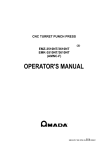 Amada EMZ/EMK-NT 3510NT/3610NT User Manual + AI Chat | Manualzz