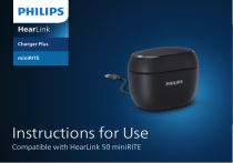 HearLink Charger Plus, HearLink 50 miniRITE Instructions for Use | Manualzz