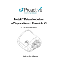 Nebulizer Protekt Deluxe PMNEBRDK Instruction Manual | Manualzz