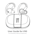 J90 Pro Earbuds User Guide: AI Chat & PDF Access | Manualzz