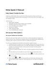 Meta Quest 3 User Manual | AI Chat & PDF Access | Manualzz