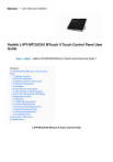 Yealink MTouch II Touch Panel User Guide + AI Chat | Manualzz