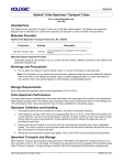 Aptima 105575 Urine Transport Tube: AI Chat & PDF Access | Manualzz