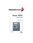 Cleaver-Brooks Hawk 4000 Boiler Control Operation Manual | Manualzz