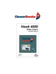 Cleaver-Brooks Hawk 4000 Boiler Control Operation Manual | Manualzz