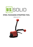 Signode BXT Operation, Parts and Safety Manual | Manualzz