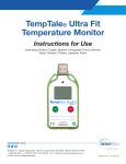 TempTale Ultra Manual: Temperature Monitoring & Data Analysis | Manualzz