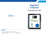 Sensitech TagAlert Instructions For Use | Manualzz