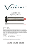 Valeport 803 – ROV Current Meter Operating Manual | Manualzz